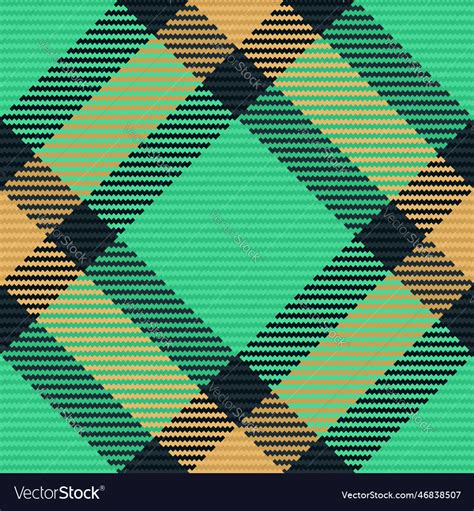 Plaid Fabric Background Texture Pattern Textile Vector Image