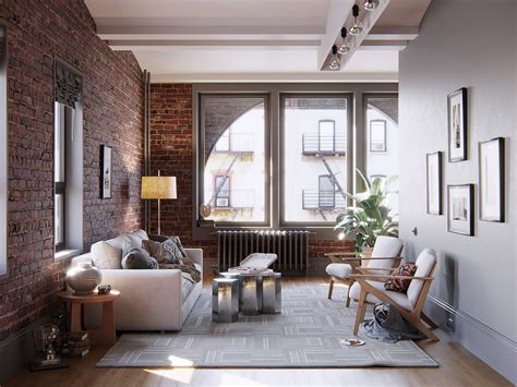 Apartment In Nyc 3d Render Digital Art By 3dpaz