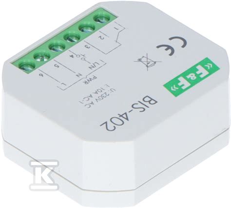 Przekaźnik bistabilny do montażu podtynkowego BIS-402