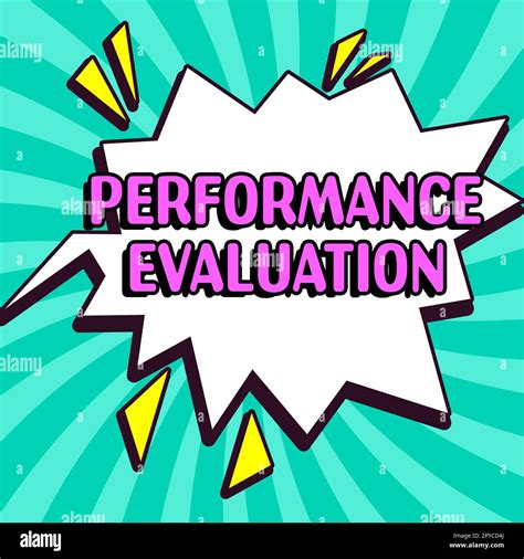 Text Sign Showing Performance Evaluation Word Written On The Development And Action Planning Of