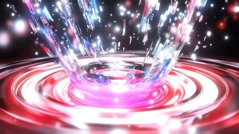 A Vibrant Splash Of Color And Light Creating A Dynamic Visual Effect