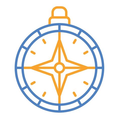 Compass Icon Premium Vector