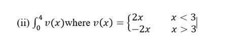 Is It Possible To Integrate A Piecewise Function If A Function Is Not Defined For One Of Its