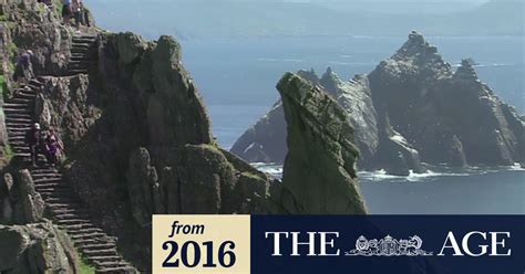 Video Star Wars Behind The Scenes On Skellig Michael