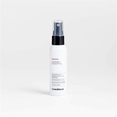 Lavender Eucalyptus Hand Sanitizer Spray Reviews Crate And Barrel