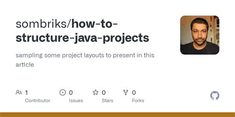 Github Sombriks How To Structure Java Projects Sampling Some Project Layouts To Present In