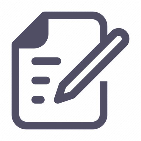 Edit Document Icon Download On Iconfinder On Iconfinder