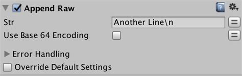 append raw action for playmaker easy save for unity