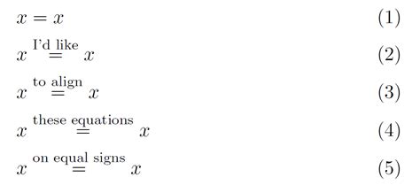 vertical alignment align on equal sign when using stackrel by