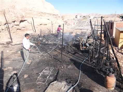 Incendio Consume Vivienda Precaria En San Antonio