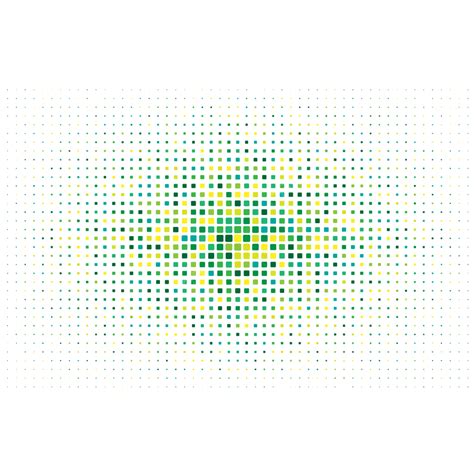 Vector Color Halftone Pattern Material Halftone Pattern Material