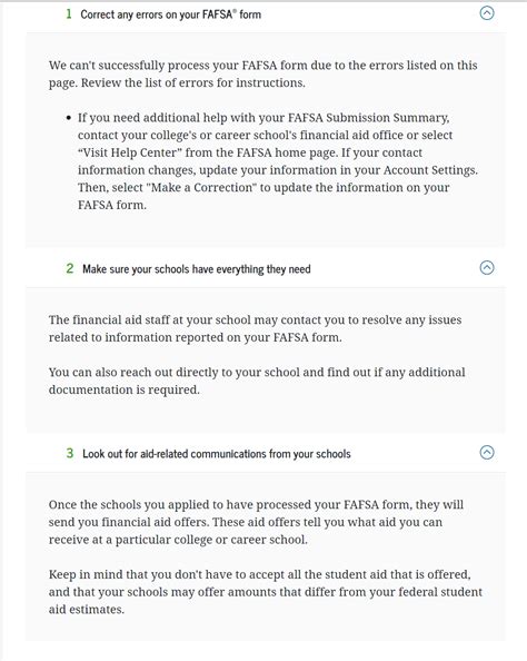 Not Sure If I Have To Make Corrections On My Processed Fafsa Paying