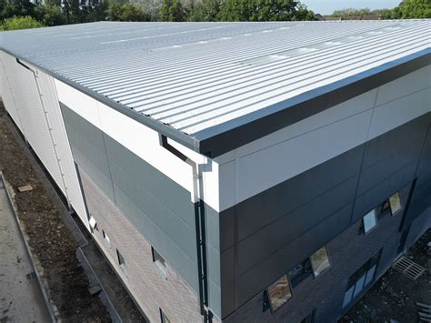 Portfolio Strawberry Fields Warehouse Cladding Chorley Ams