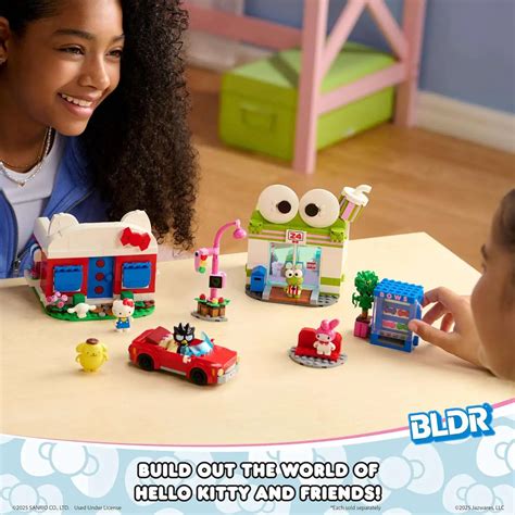 Bldr Hello Kitty Friends Hello Kittys Dream Cafe Building Set 0076
