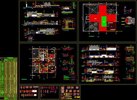 Planos De Edificios De Hospitales Dwg