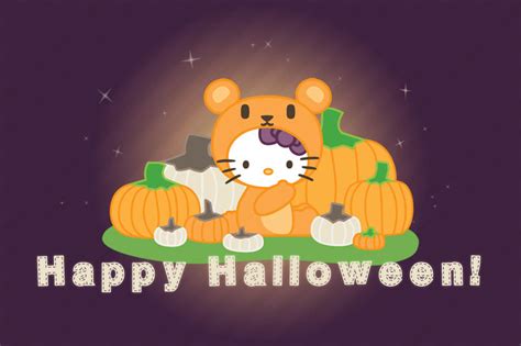 Hello Kitty X Halloween And Autumn By Hunnyflash On Deviantart