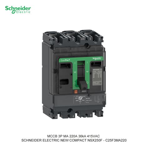 Mccb 3p Ma 220a 36ka 415vac