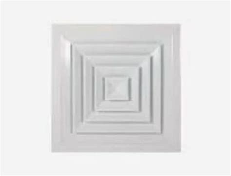 Extruded Aluminium Ceiling Air Diffusers Shape Rectangle 15 X 15