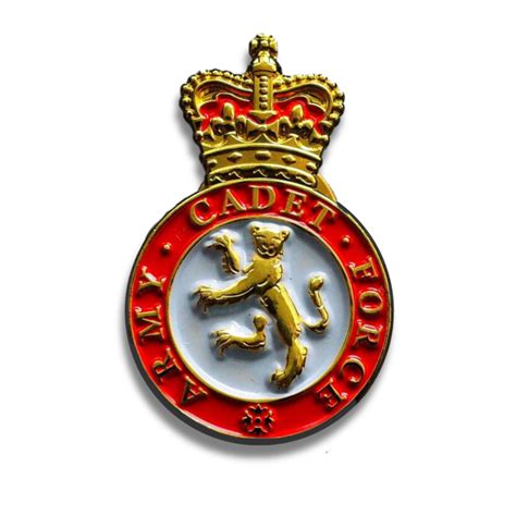 Army Cadet Force Enamel Pin Badge British Pride