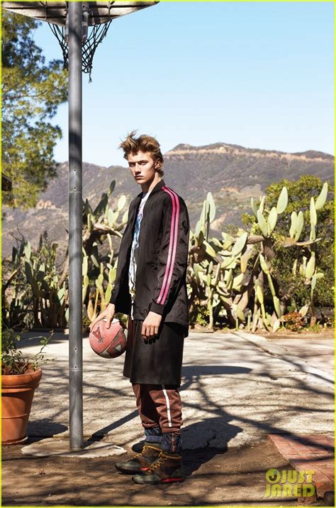 Lucky Blue Smith Covers At Large Magazines New Issue Exclusive First
