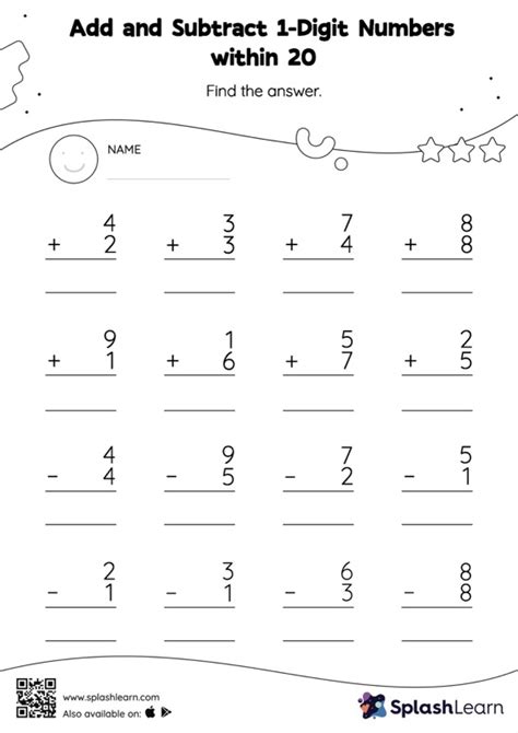 Year 2 Maths Worksheets Free Printable Splashlearn