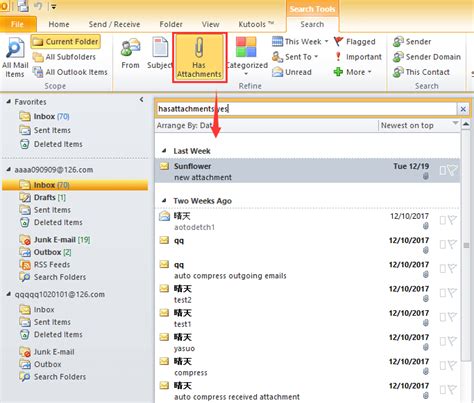How To List All Emails With Attachments In Outlook