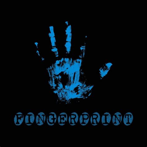 Premium Vector Genetic Fingerprinting Text On Dna Genetic Code Background Illustration