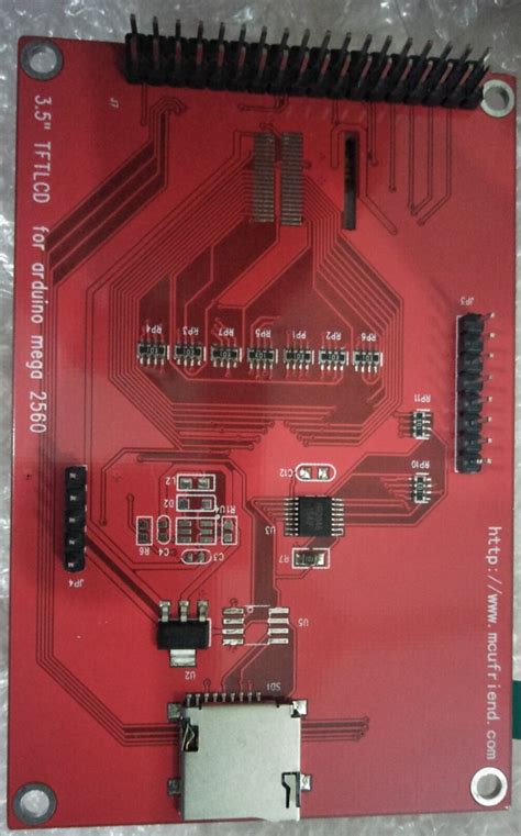 3 5 lcd for arduino mega 2560 not working only white screen
