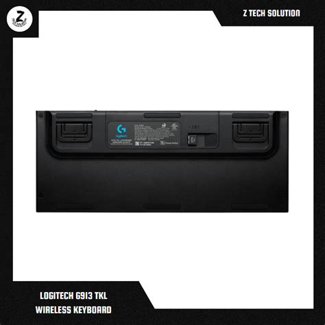 LOGITECH G913 TKL TENKEYLESS LIGHTSPEED WIRELESS RGB MECHANICAL GAMING KEYBOARD TACTILE