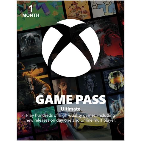 Xbox Game Pass Ultimate 1 Month Subscription Xbox Series X Eb