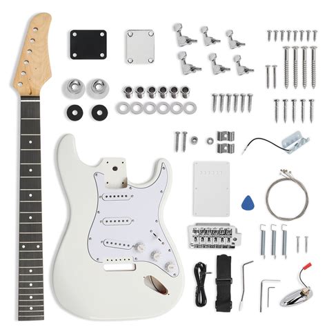 Ktaxon Diy Electric Guitar Kit 6 String St Style Electric Guitar Kits