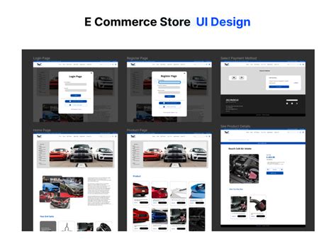 E Commerce WEb Site UI Figma
