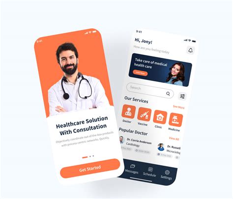 Medical Online Healthcare Mobile App On Behance