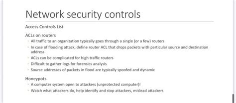 Solved Access Controls List Acls On Routers All Traffic To