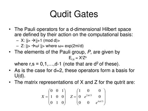 Ppt Quantum Error Correction Codes From Qubit To Qudit Powerpoint Presentation Id 6581700