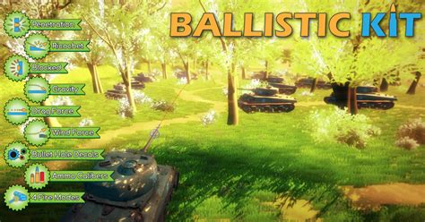 ballistic kit physics unity asset store