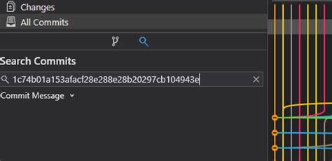 Cannot Search Using Git Commit Hash Issue Fork Dev Trackerwin Github