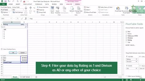 How To Create Multi Level Pivot Table In Excel Excel In Hindi