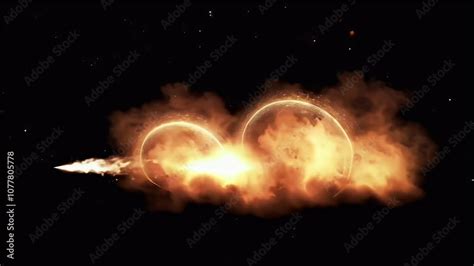 Effects Space Themed Videos Providing High Impact Footage Dark