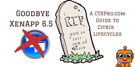 Icymi Xenapp 65 Is End Of Life But So Is 70 To 713 Citrix