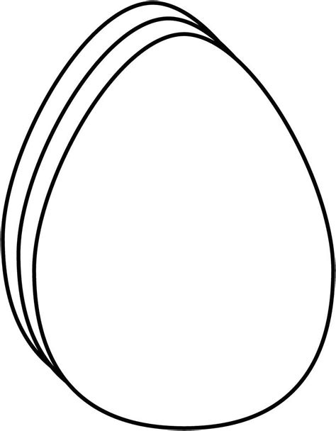 31 Pcs Easter Egg Large Single Color Creative Cut Outs 55in Spring