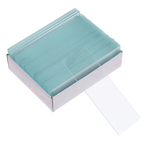 Zehuanyu 1 Set Glass Microscope Slides And Cover Slips Laboratory Microscope Accessories Pack