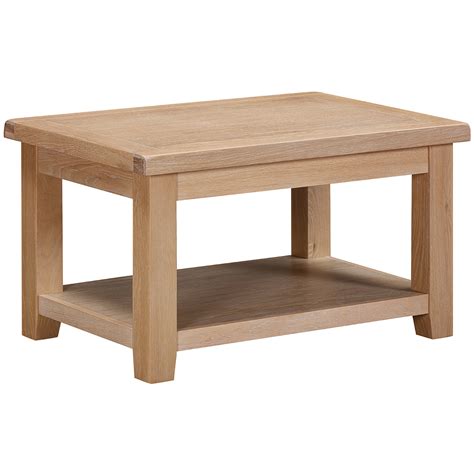 Wessex Oak Standard Coffee Table Assembly Required Oak World