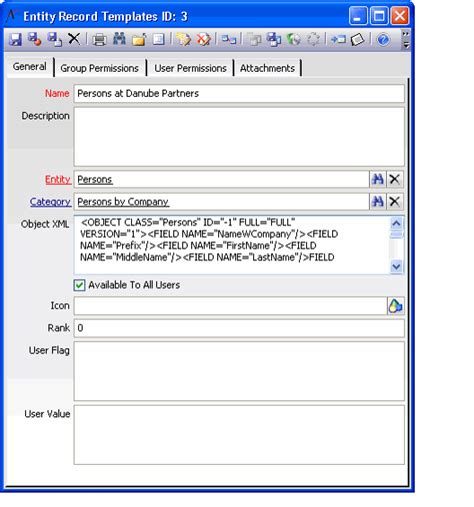 About The Entity Record Templates Form Aptify Support