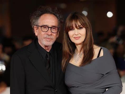Tim Burton Appears So In Love As He Makes Red Carpet Debut With Girlfriend Monica Bellucci