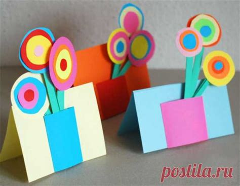 Открытка для бабушки своими руками как сделать на день рождения Мног снежинки Постила