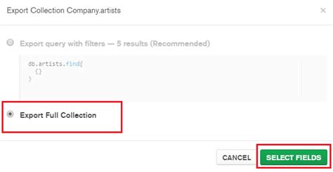 Export Mongodb To Csv