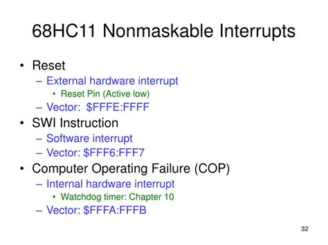 Ppt 68hc11 Polling And Interrupts Powerpoint Presentation Free Download Id397375