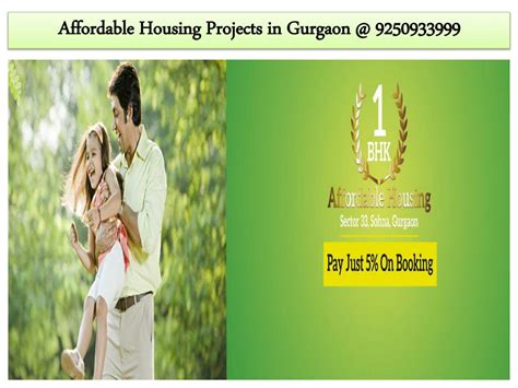Ppt Affordable Housing Projects Gurgaon Powerpoint Presentation Free