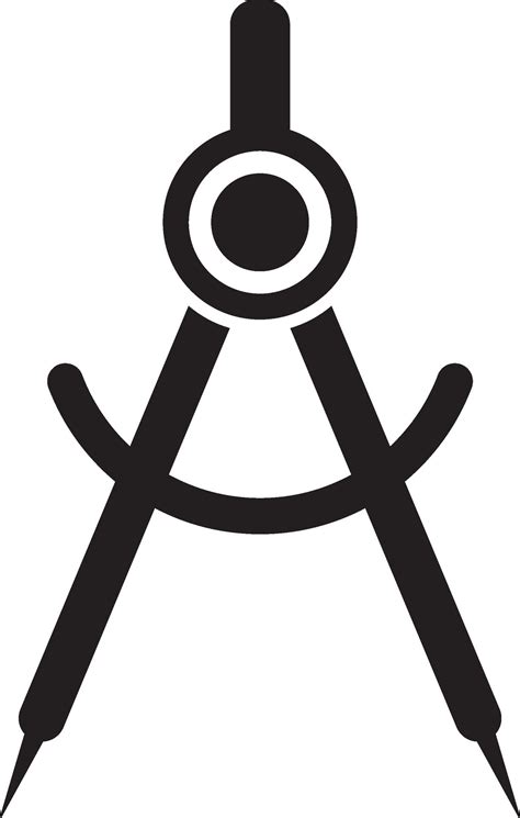 Drawing Compass Icon 28147779 Vector Art At Vecteezy